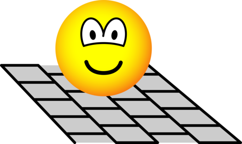 Voetpad emoticon Lopend : Emoticons @ emofaces.com